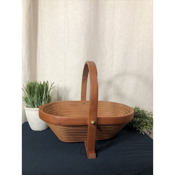 Handmade | Accents | Deep Spring Wood Collapsible Basket To Trivet ...